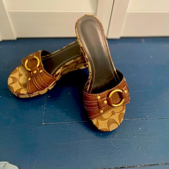 Coach | Shoes | Coach Wedge Sandal | Poshmark